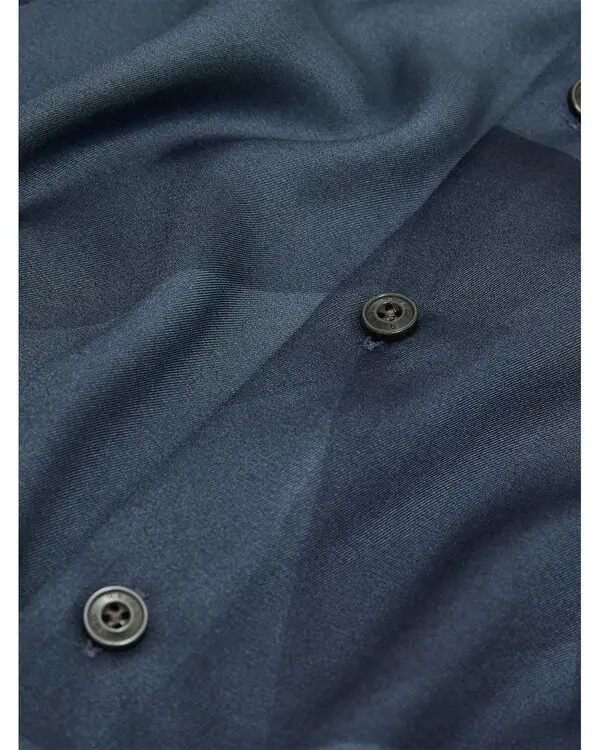 REISS Ballard Long Sleeve Abstract Print Shirt