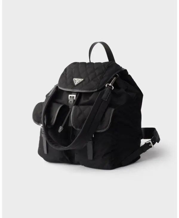 Prada Re-nylon And Leather Backpack