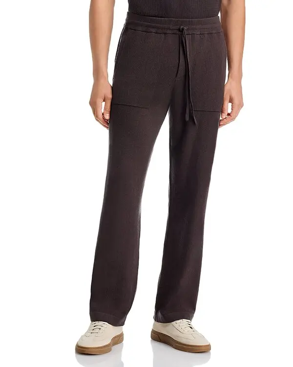 Vince Wool & Cashmere Drawstring Pocket Track Pants - Midland