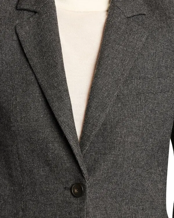 Vince Printed Cropped Blazer