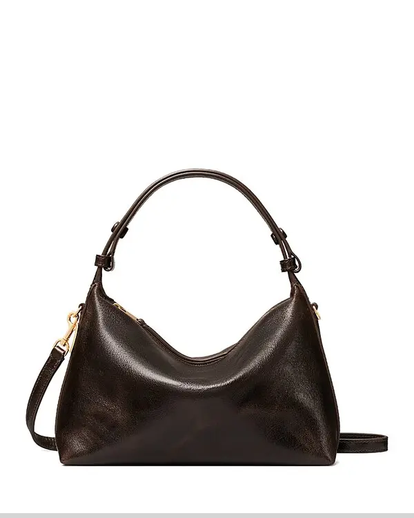 Tory Burch Mellow Distressed Leather Shoulder Bag