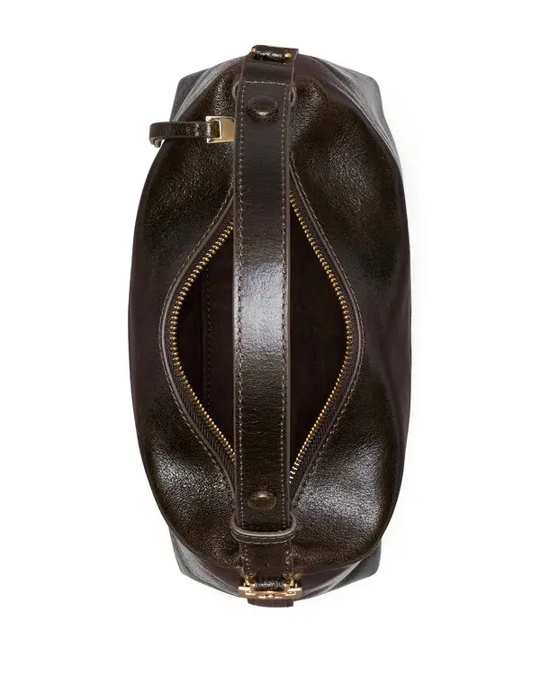 Tory Burch Mellow Distressed Leather Shoulder Bag