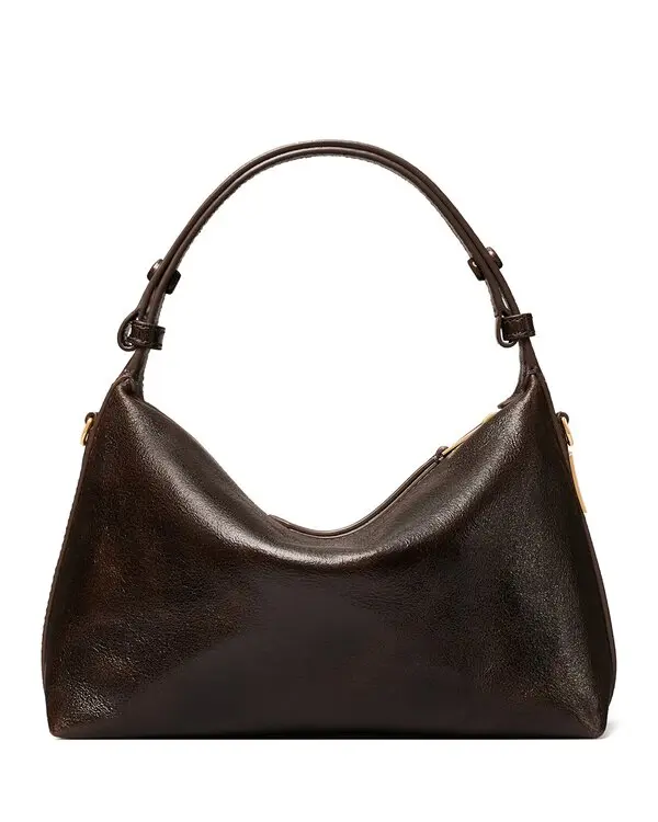 Tory Burch Mellow Distressed Leather Shoulder Bag