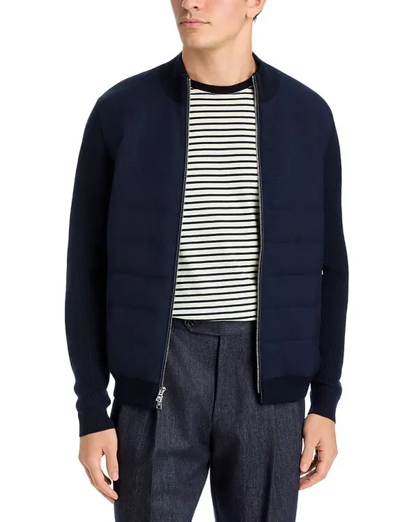 Peter Millar Roundhill Hybrid Full Zip Sweater