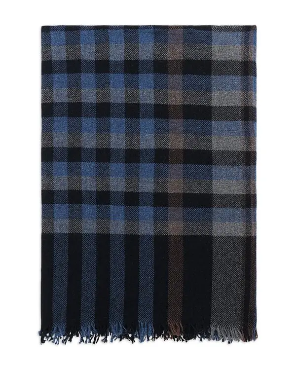 Gerard Darel Sissi Check Wool Scarf