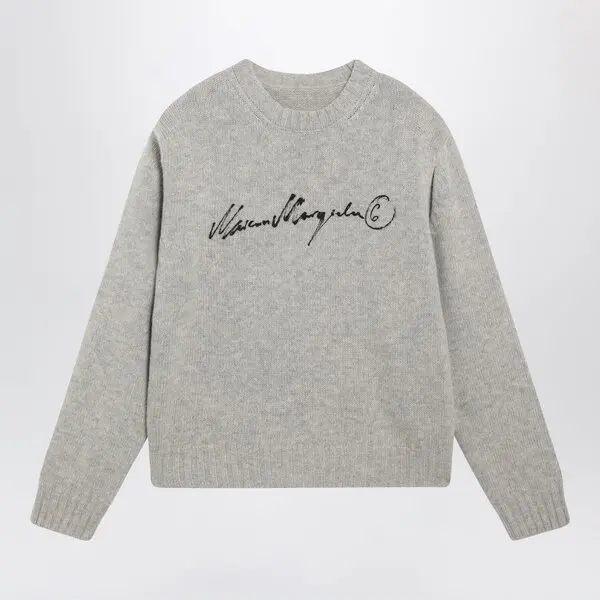 MAISON MARGIELA Calligraphic Print Sweater