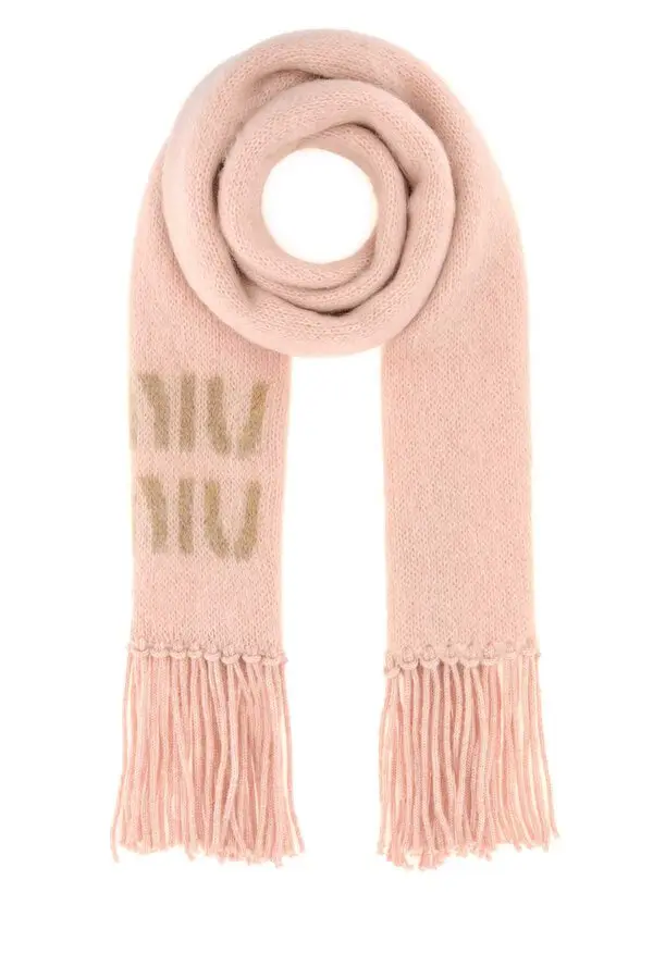 Miu Miu Pastel Mohair Blend Scarf