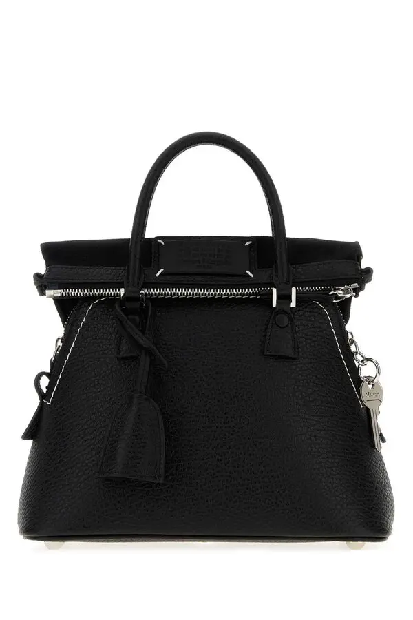 MAISON MARGIELA 5ac Classique Mini Leather Crossbody Bag