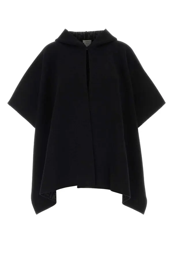 Fendi Stretch Cashmere Blend Cape