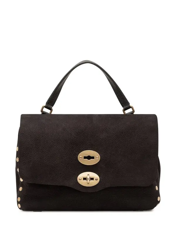 ZANELLATO Postman Jones Small Nabuk Shoulder Bag