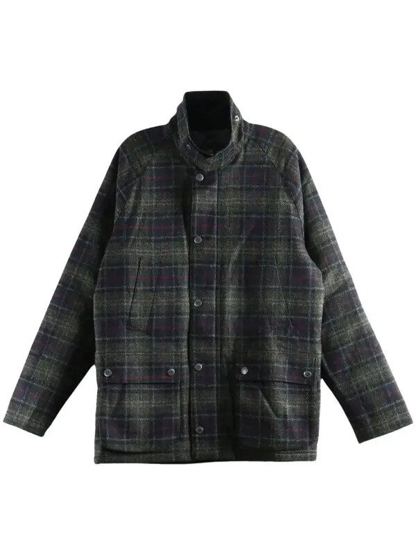Barbour Wool Outerwear Coat - Green
