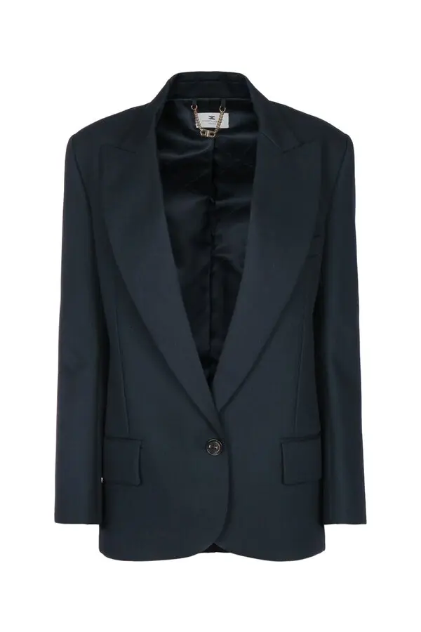 Elisabetta Franchi Single-breasted Blazer Jacket