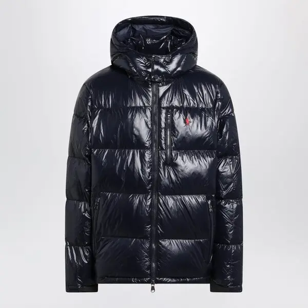 Polo Ralph Lauren Glossy-finish Nylon Down Jacket - Blue