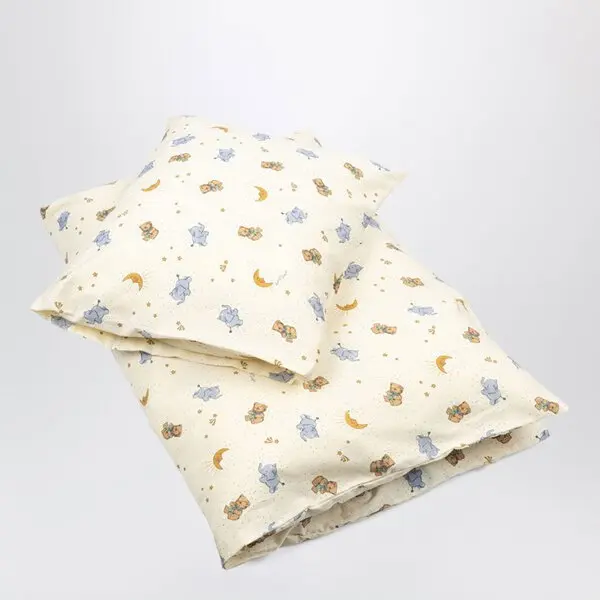 KONGES SLOJD Organic Cotton Duvet Cover And Pillowcase Set - Multicolor