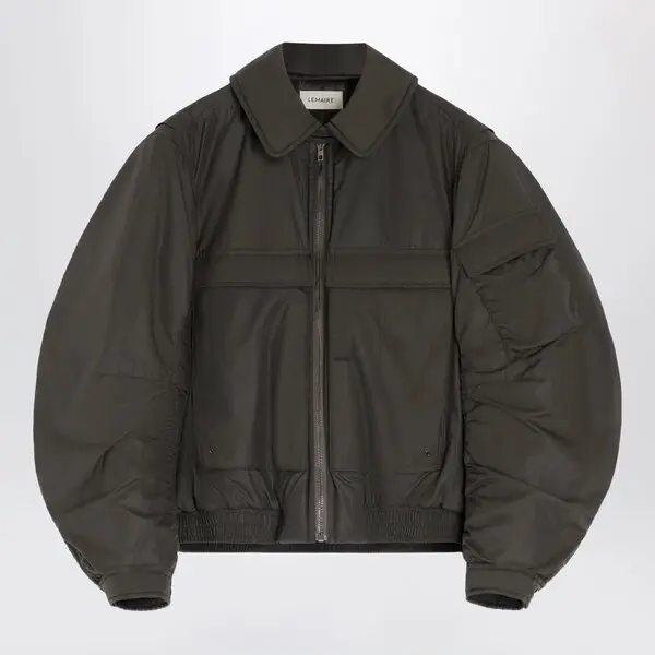 LEMAIRE Bomber Jacket With Removable Collar