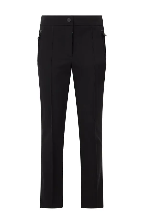 Moncler Skinny Stretch Ski Pants With High Waist