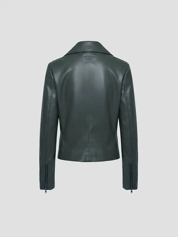 DIESEL® Soft Utility Jacket With Coated Finish - Soft/black