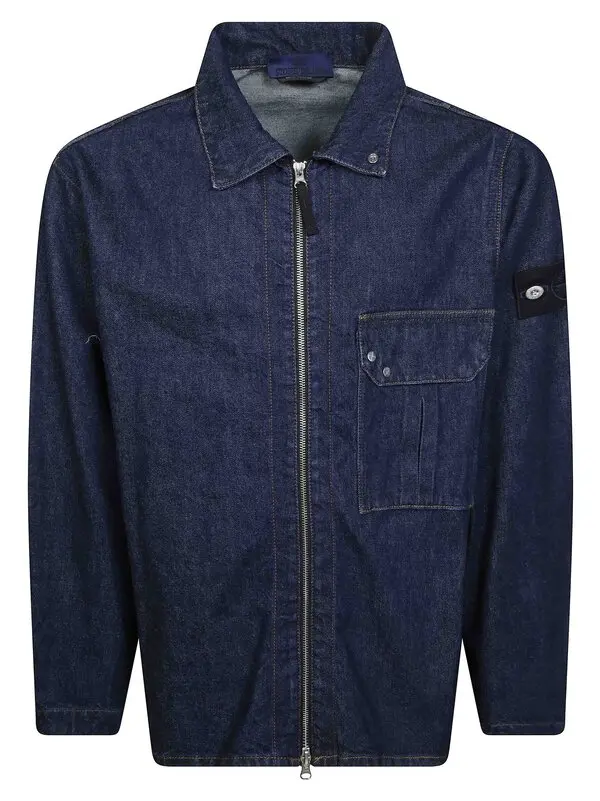 Stone Island Button-front Shirt