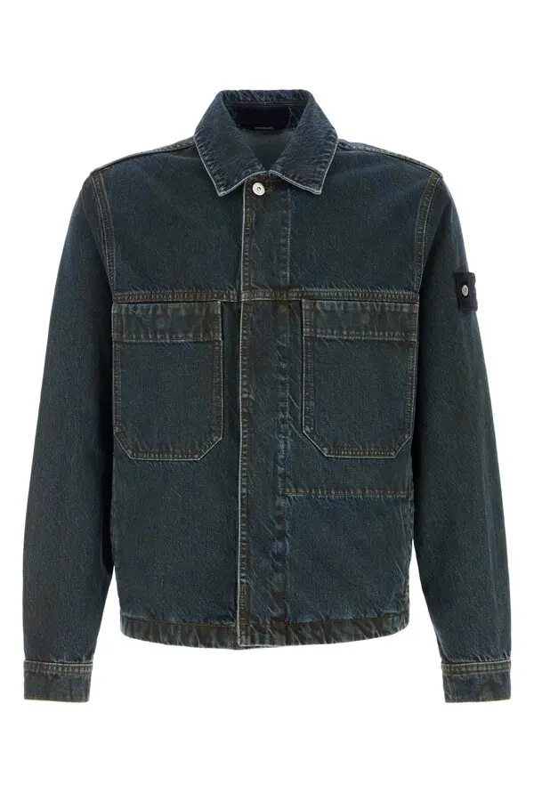 Stone Island Cotton Biker Jacket