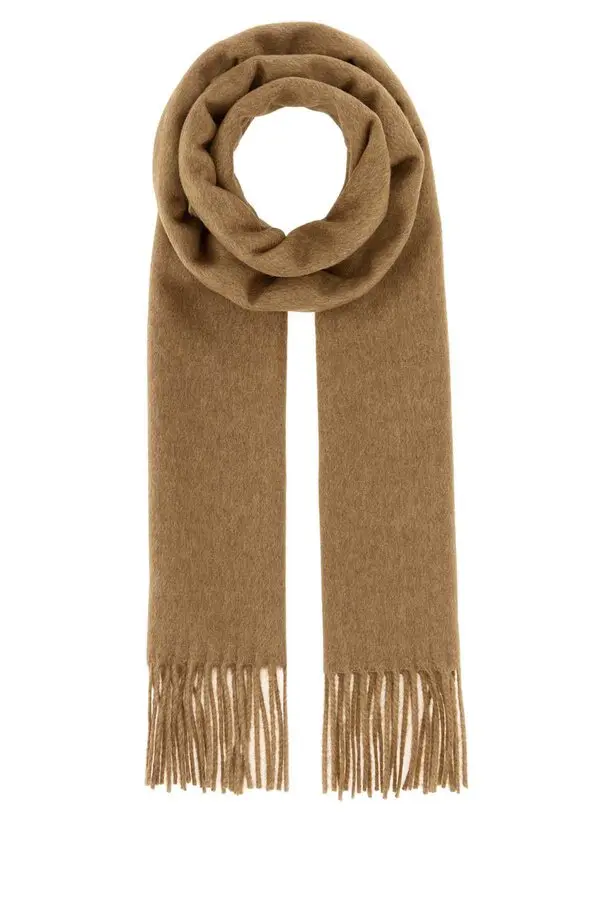 Prada Biscotto Silk-cashmere Blend Scarf