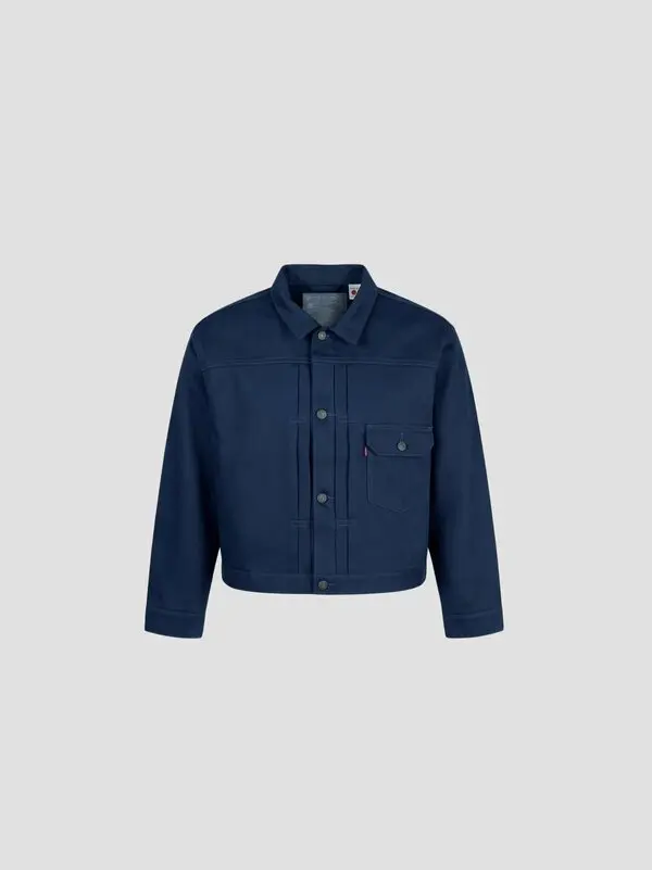 LEVI'S Type I Rigid Denim Jacket With Tab Detail