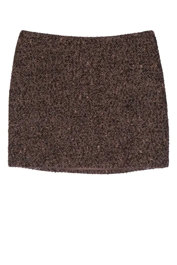 ERMANNO FIRENZE Mini Spigata Skirt