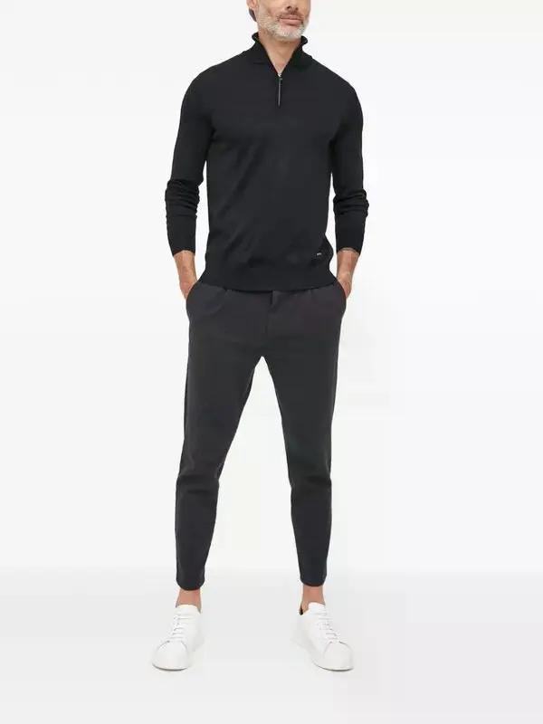 JOOP! Quarter-zip Logo-plaque Sweater