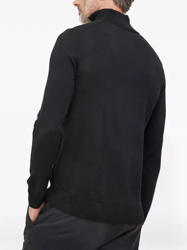 JOOP! Quarter-zip Logo-plaque Sweater