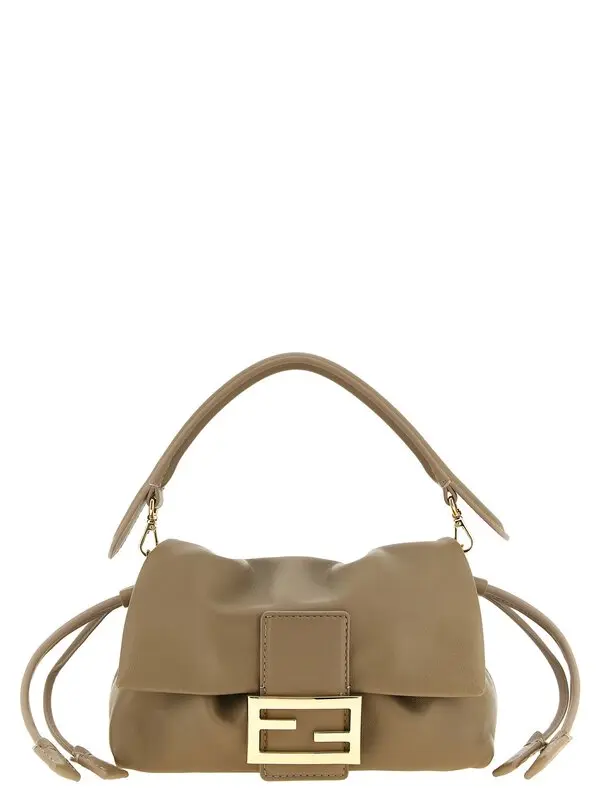 Fendi Baguette® 26424 Canvas Shoulder Bag - Cream