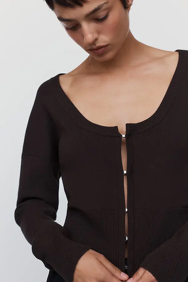 Maeve Scoop Neck Cardigan