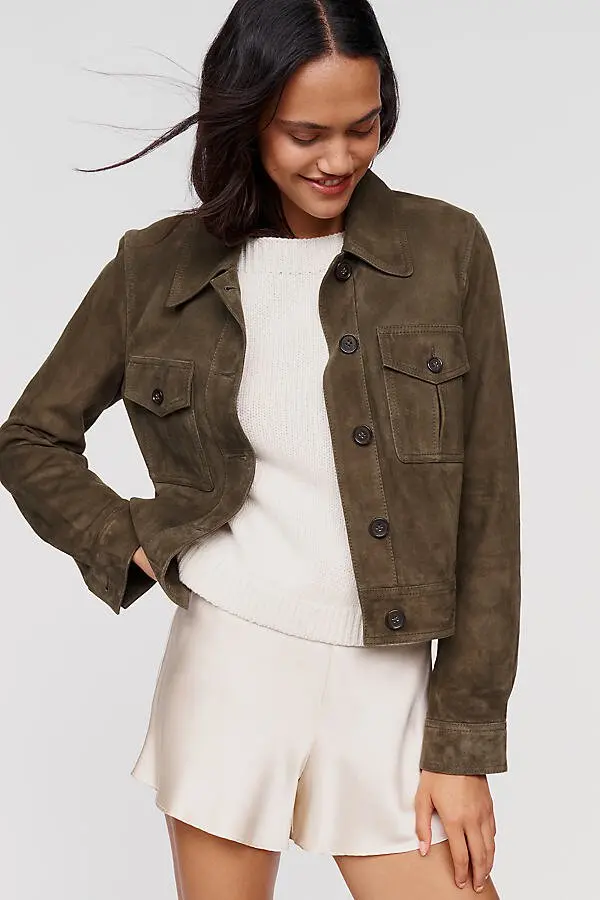 Paige Feyd Suede Jacket