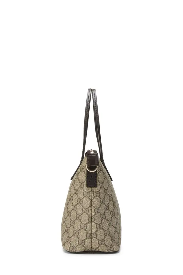 Gucci Original Gg Supreme Zip Tote