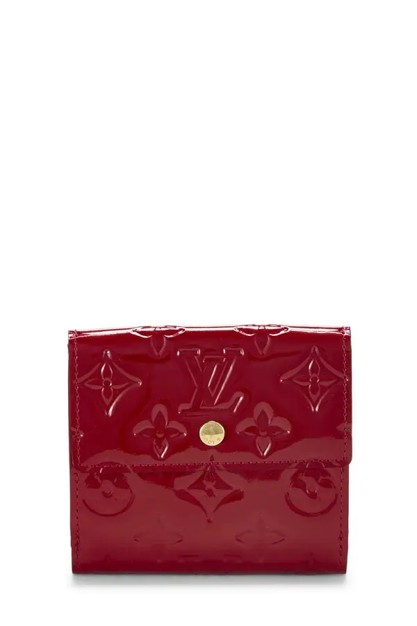 LOUIS VUITTON Vernis Elise Wallet