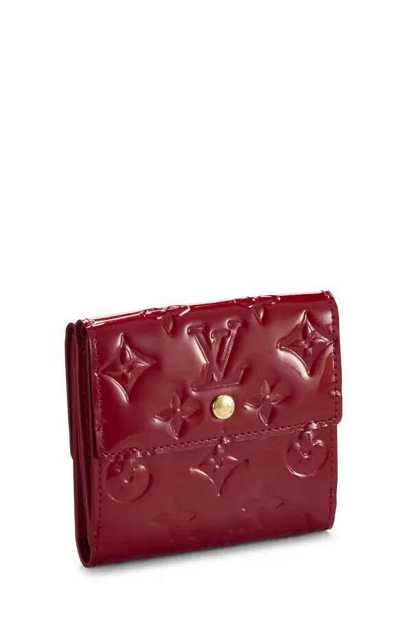 LOUIS VUITTON Vernis Elise Wallet