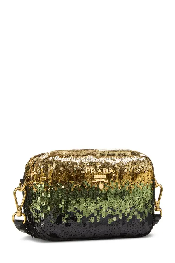 Prada Multicolor Sequin Camera Bag