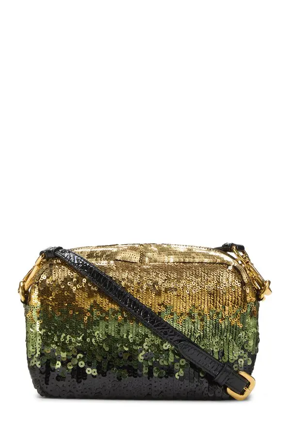 Prada Multicolor Sequin Camera Bag