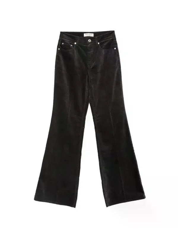 Marc O'polo Corduroy Flared Trousers - Grey