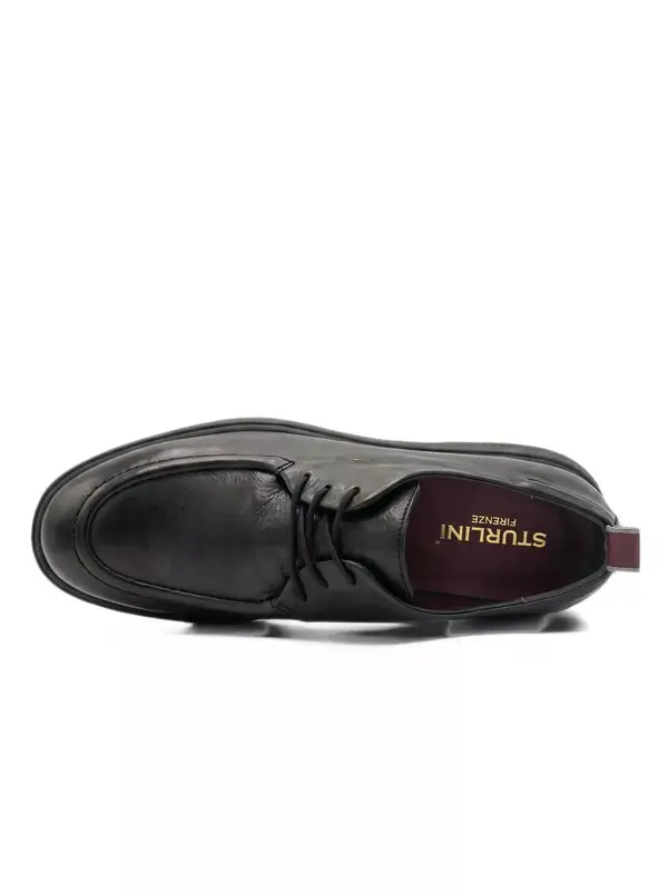 STURLINI FIRENZE Bufalo Sc Leather Lace-up Derby Shoes