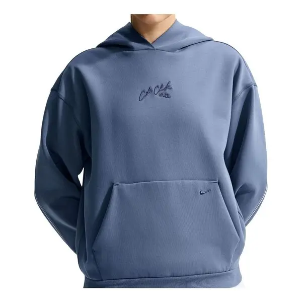 Nike X Caitlin Standard Issue Dri-fit Hoodie - Diffused Blue