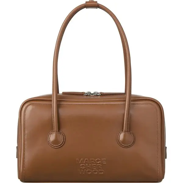 MARGESHERWOOD Soft Boston Small Leather Bag
