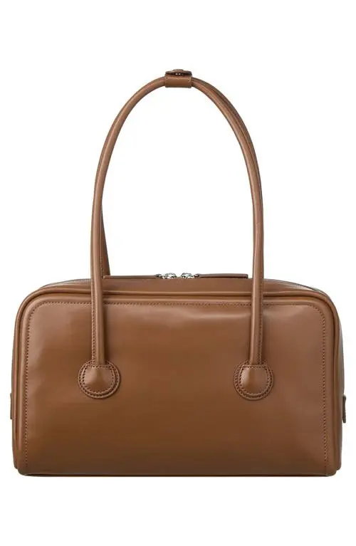 MARGESHERWOOD Soft Boston Small Leather Bag