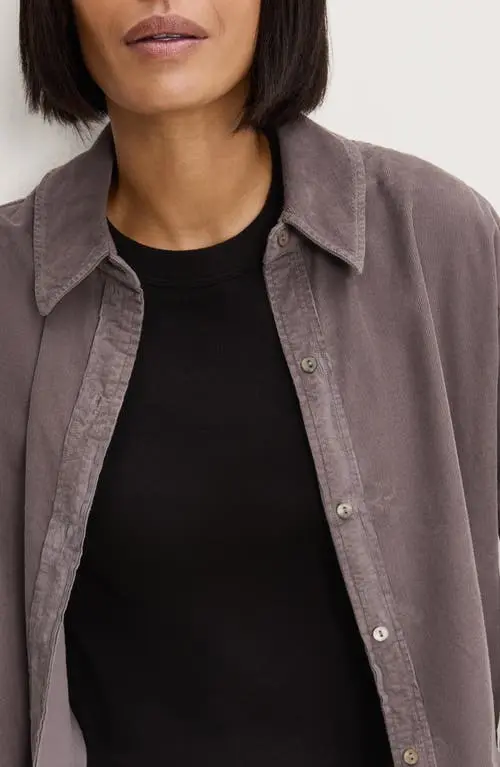 Michael Stars Callan Button Down Corduroy Shirt