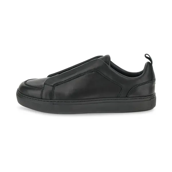 Paul & Shark Leather Slip-on Sneakers