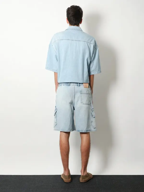 Loewe Pantalone Corto Con Tasche - Multicolor