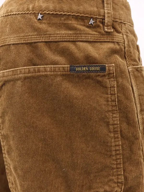 GOLDEN GOOSE Velvet Trousers - Multicolor