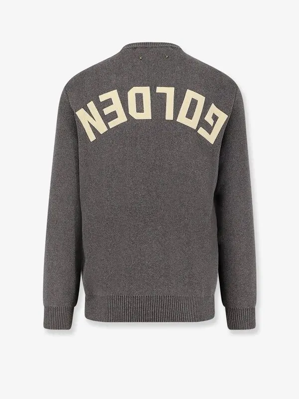 GOLDEN GOOSE Davis Ribbed Cotton Sweater - Multicolor