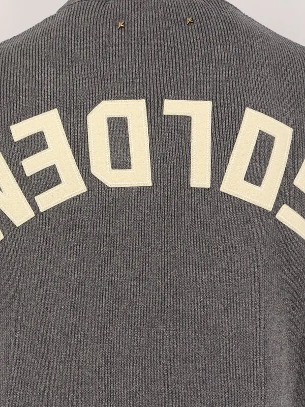 GOLDEN GOOSE Davis Ribbed Cotton Sweater - Multicolor
