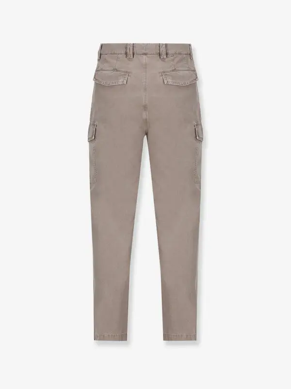 Brunello Cucinelli Dyed Cotton Trousers