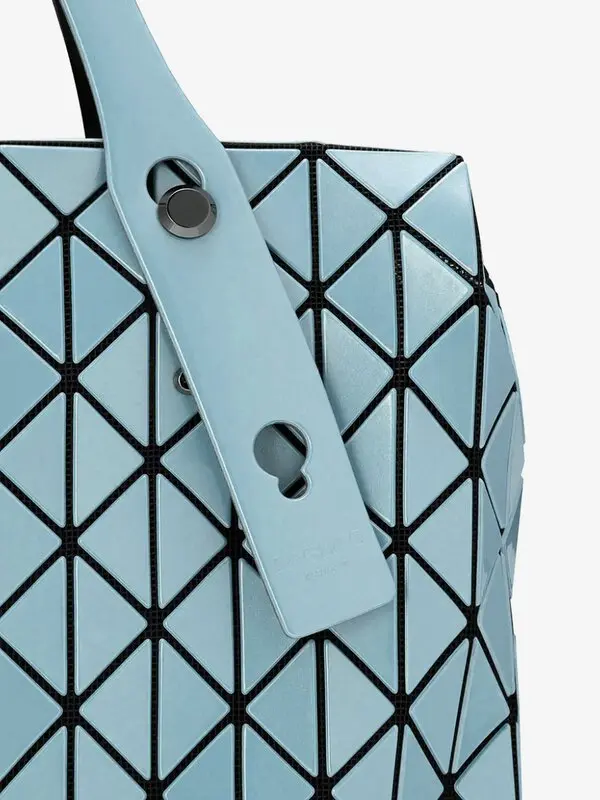 Issey Miyake Row Metallic Shoulder Bag With Triangular Pattern - Multicolor