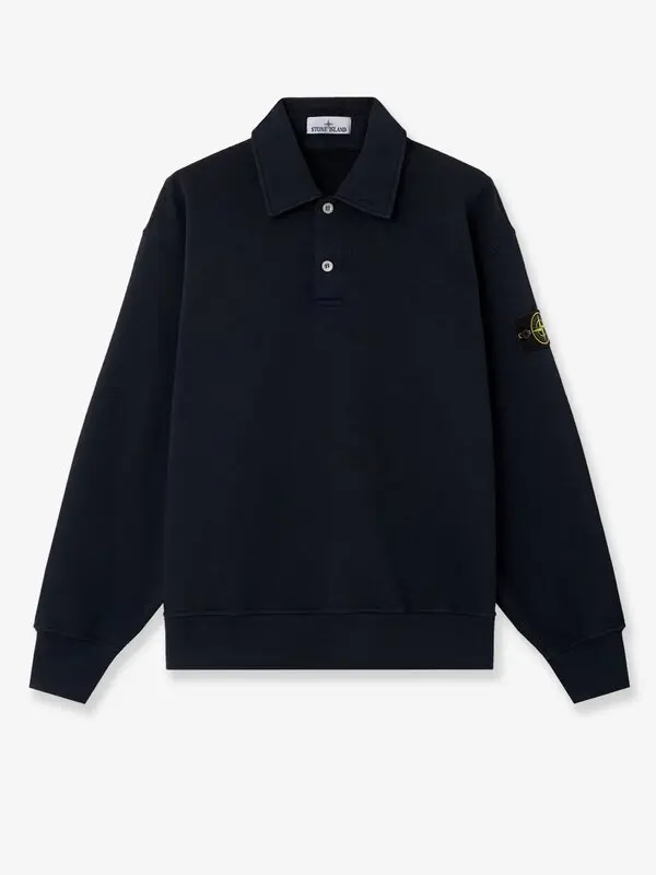 Stone Island Oversized Cotton Polo Shirt - Multicolor